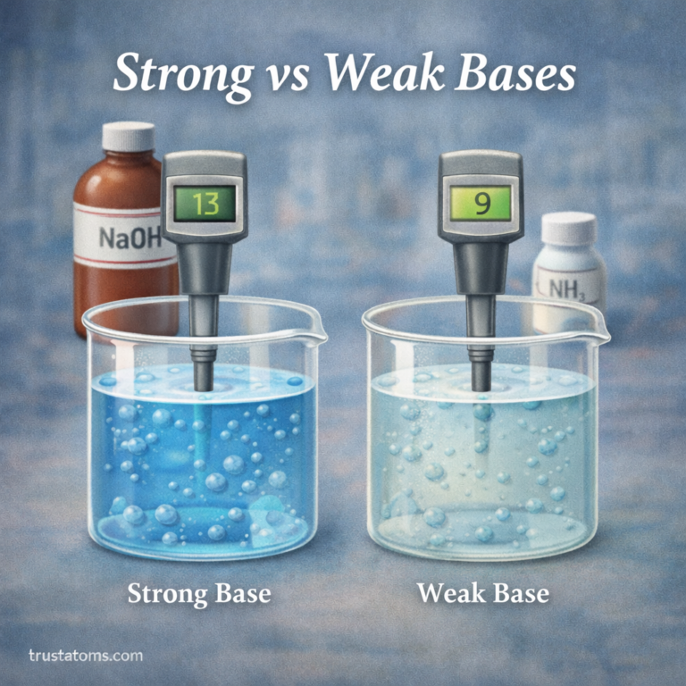 Strong vs Weak Bases - Trust Atoms