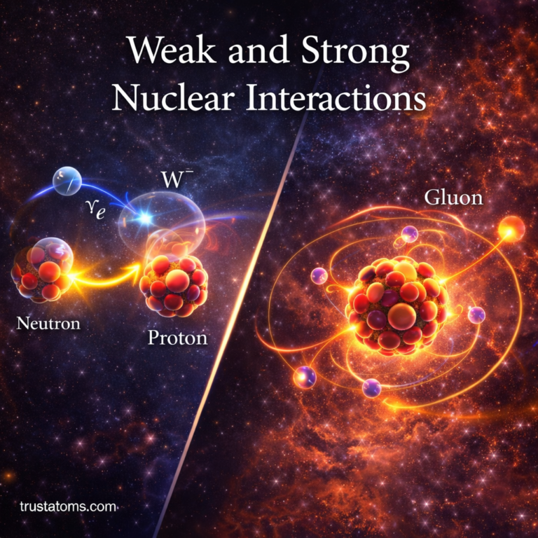 Weak and Strong Nuclear Interactions - Trust Atoms