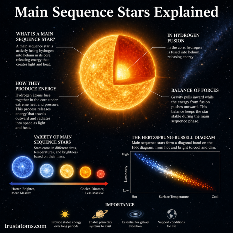 Main Sequence Stars Explained - Trust Atoms