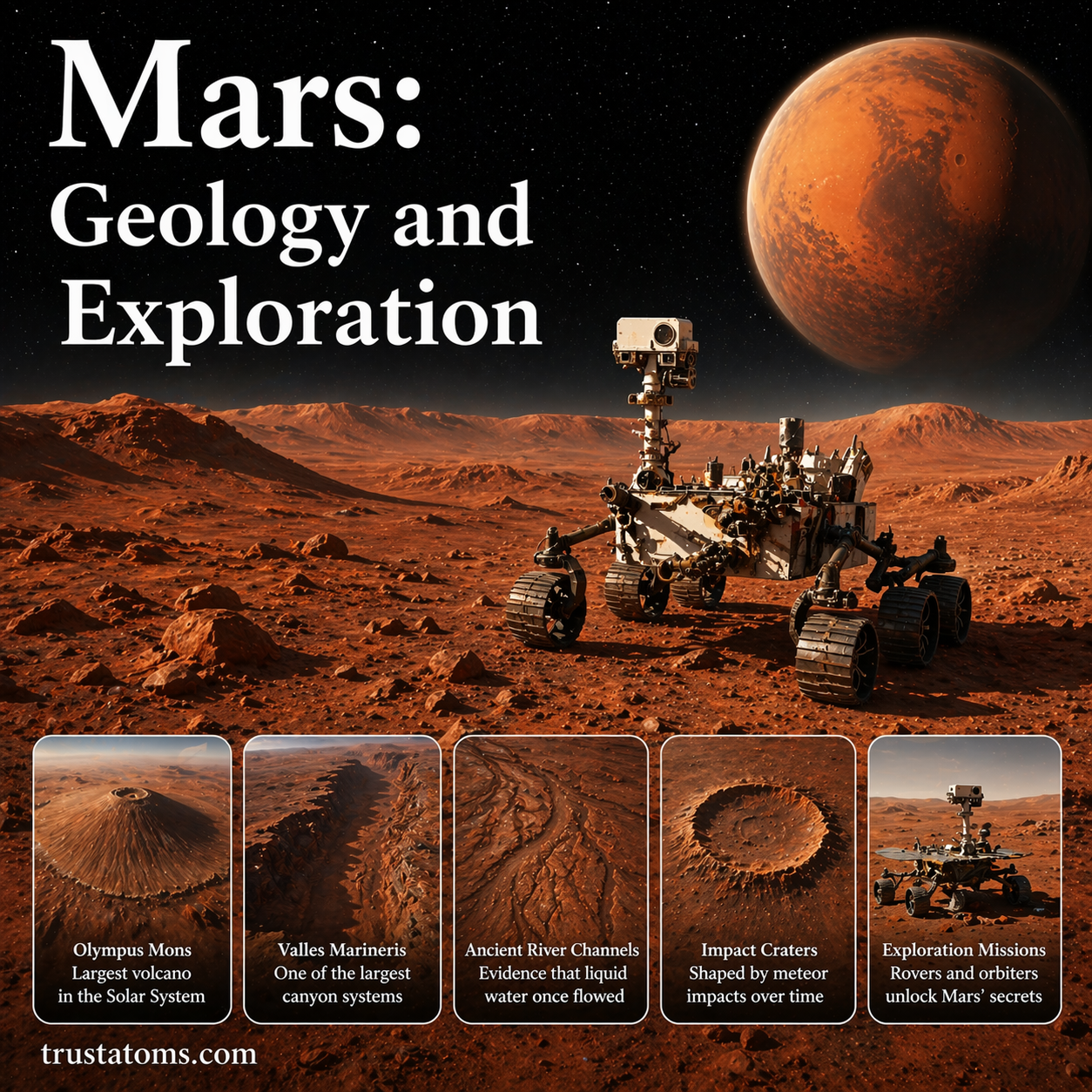 Mars: Geology and Exploration - Trust Atoms