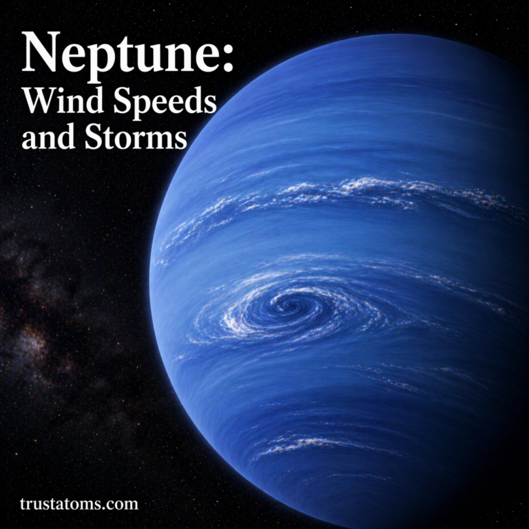Neptune: Wind Speeds and Storms - Trust Atoms
