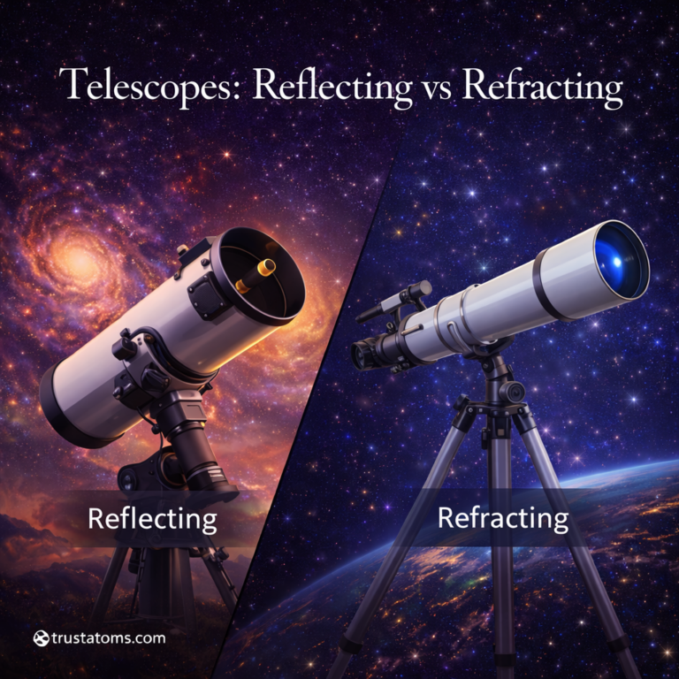 Telescopes Reflecting Vs Refracting Whats The Difference Trust Atoms