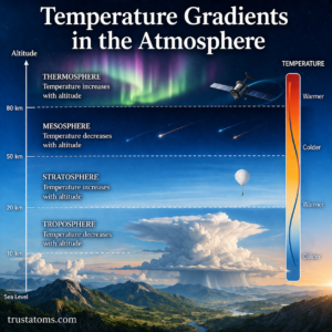 Temperature Gradients in the Atmosphere - Trust Atoms